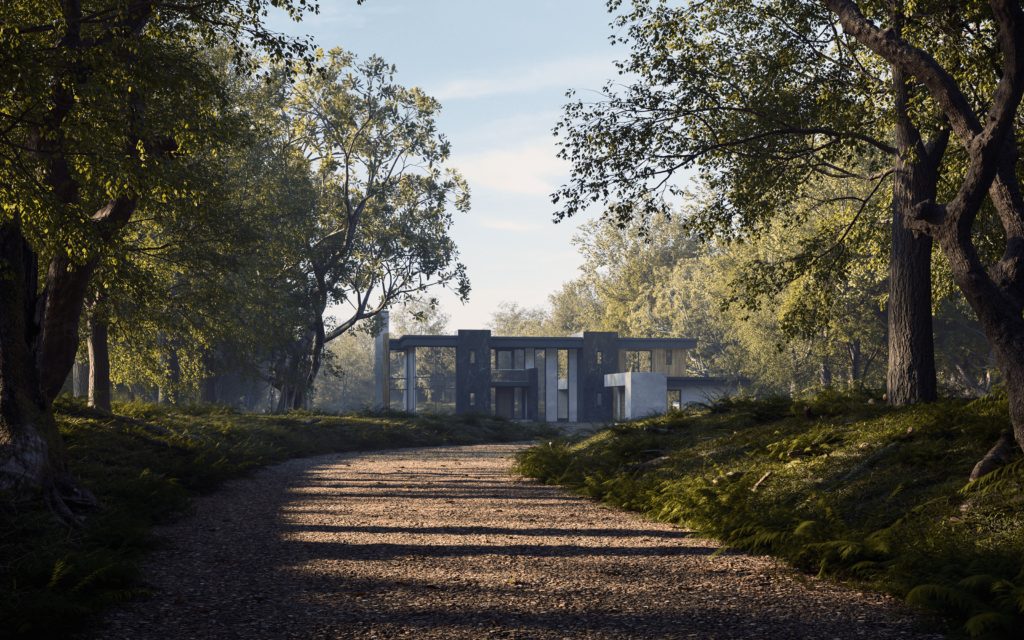 Modern House in Cannock Chase district, Staffordshire - Visual Square ...